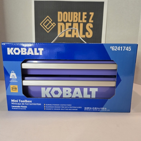 Kobalt | Storage & Organization | Kobalt Mini Tool Box Lavender | Poshmark